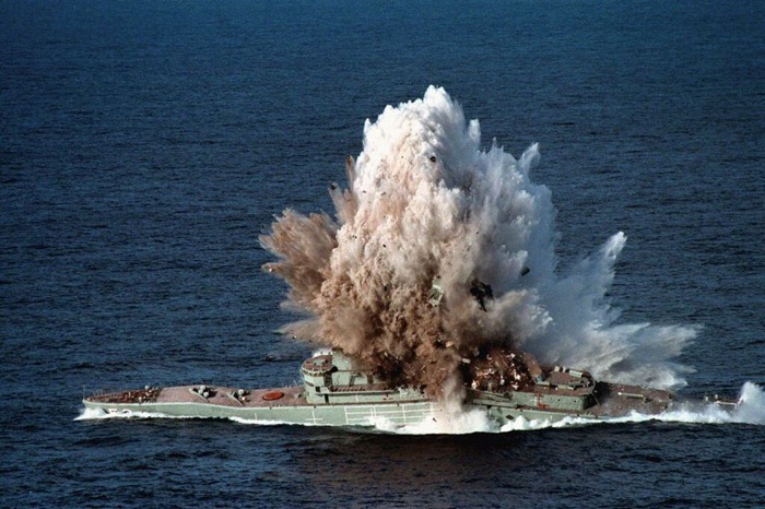 Sinking of Decommissioned Ships | Amusing Planet